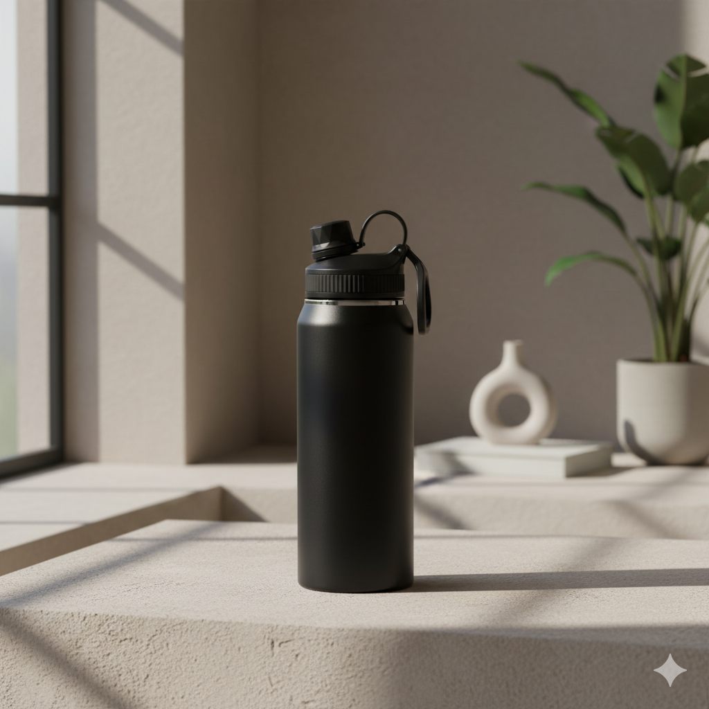 Nertz Stealth Hydrator Bottle | Premium Steel Insulated Flask – Nertz.in